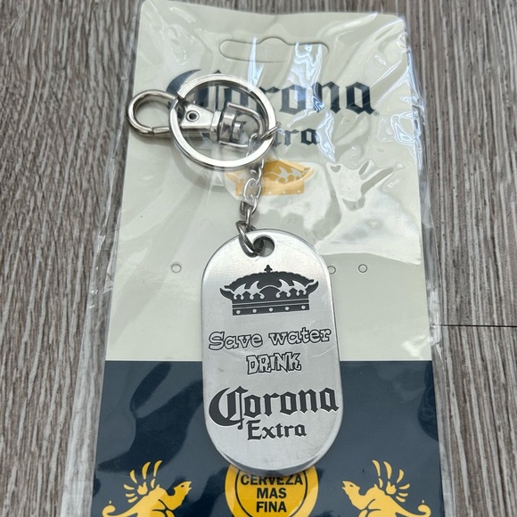 Corona | Accessories | Corona Save Water Drink Corona Key Chain Nwt ...